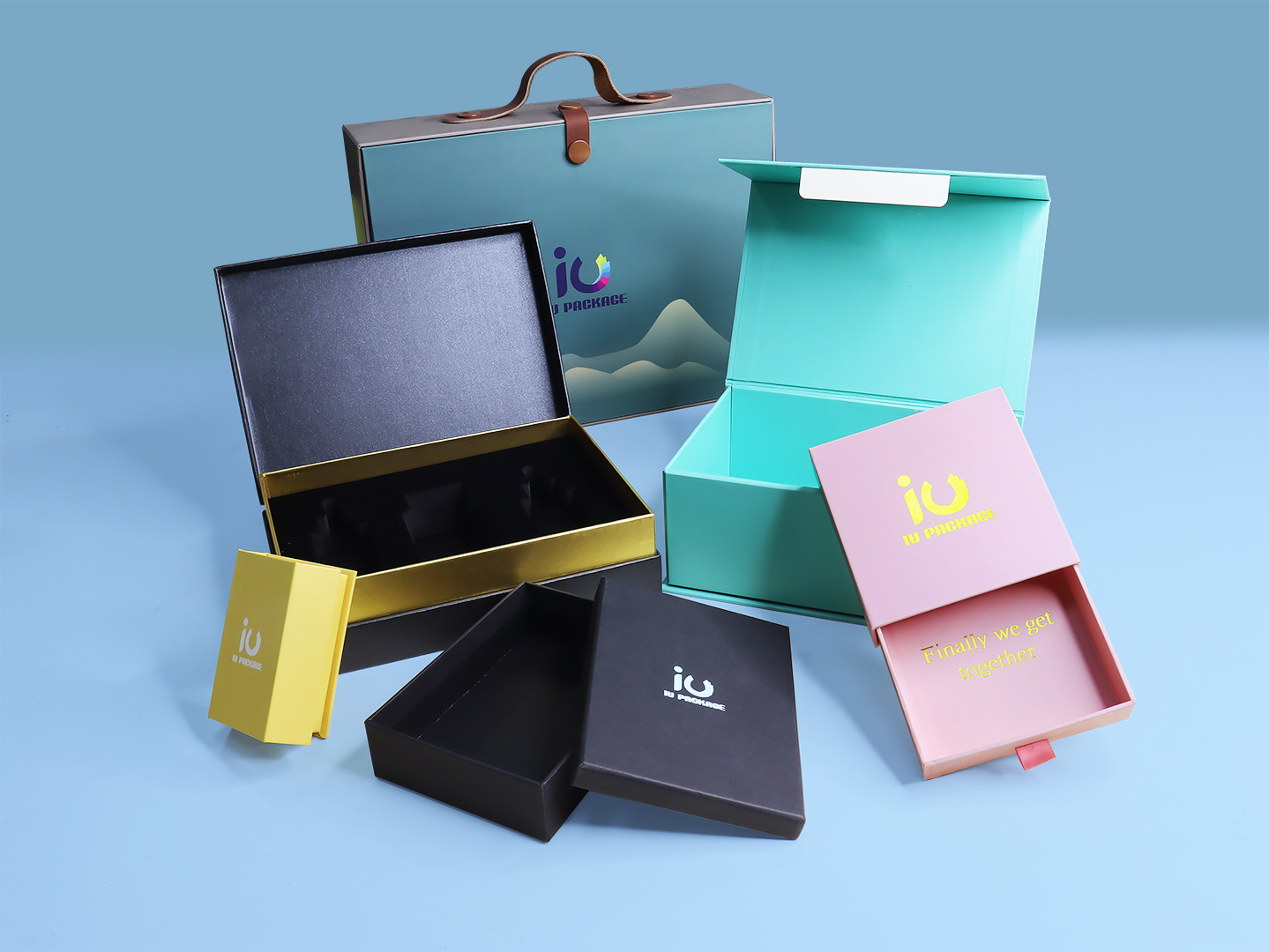 paper box packaging box paper bag package label IU Package